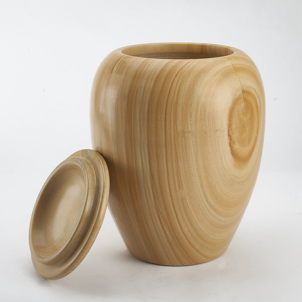 Cremation Urn - Large Luxury Burma Teak Marble – Gramco